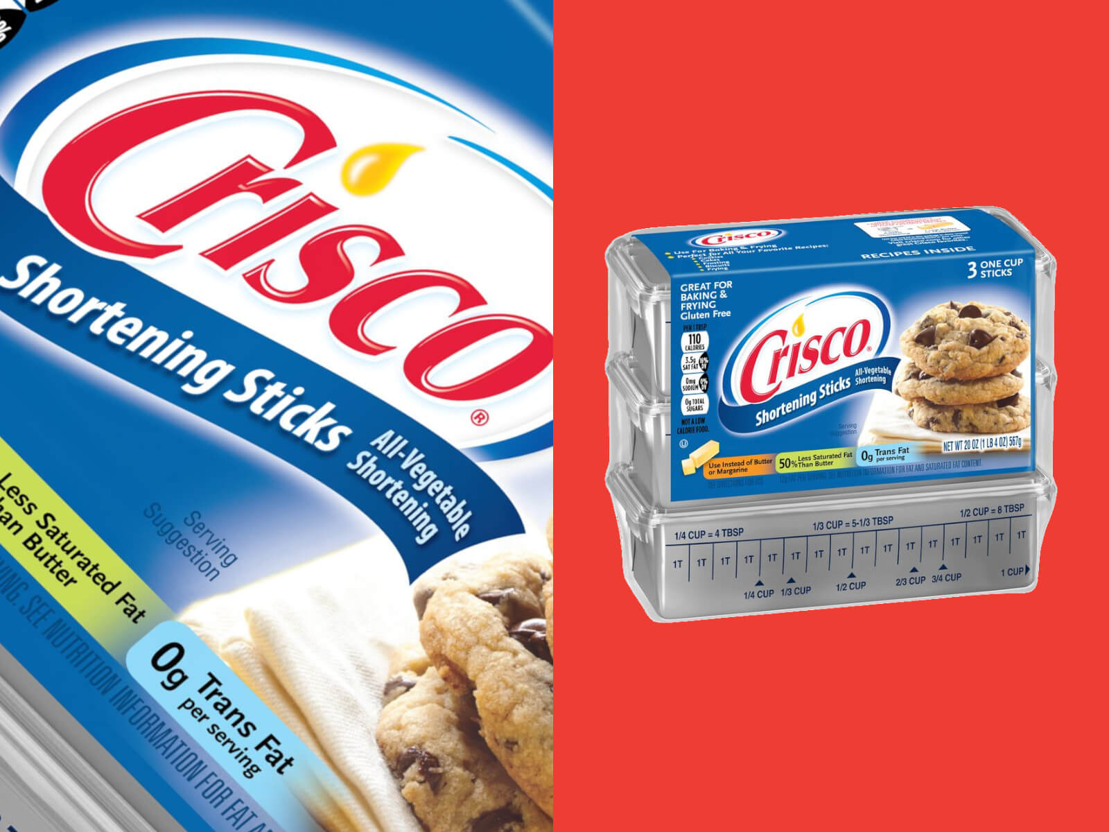 Crisco Shortening Sticks